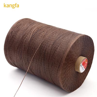 Cina Fiocco di poliestere 150d a cera piatta, resistente ai colori, adatto per cucire e tessere pelli in vendita