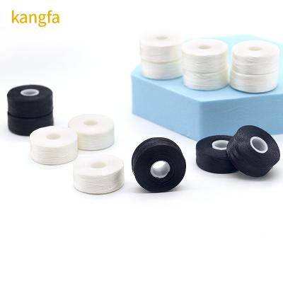 Cina 120 metri filo di ricamo Boho Bobbin filo di cucitura per la macchina da cucire 75D/2 poliestere in vendita