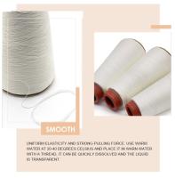 China 20/2 40/2 Spun Polyester Sewing Thread White Pattern Waxed 100% Bulk Polyester Supply for sale