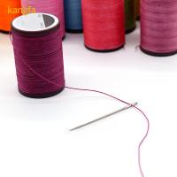 China 0.55mm High Strength Cored Sewing Thread For Leather Sewing Polyester Round Waxed thread for sale