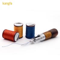 China 0.55mm High Strength Cored Sewing Thread For Leather Sewing Polyester Round Waxed thread for sale