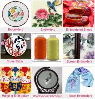 China 5000 Yard Polyester Embroidery Thread Perfect for Professional Machine Embroidery for sale