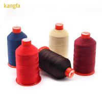 China 420D/3 High Grade Polyester Bonded Thread Waterproof High Speed for Leather Sewing for sale