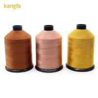 China Pattern Dyed Tex35 Tex45 Tex70 High Strength Multi-color Bonded Nylon Thread for Sofa for sale