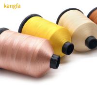 China Pattern Dyed Tex35 Tex45 Tex70 High Strength Multi-color Bonded Nylon Thread for Sofa for sale