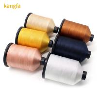 China Pattern Dyed Tex35 Tex45 Tex70 High Strength Multi-color Bonded Nylon Thread for Sofa for sale