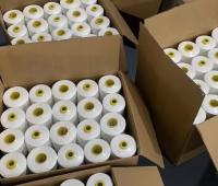 China White 500g 40/2 Bottom Thread for Mattress Sewing 100% Polyester Sewing Thread for sale