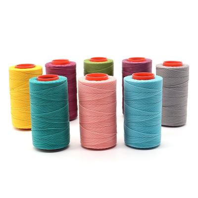 中国 重用用ワックス糸 420D/3 糸数 滑らかで耐久性のあるパッチワーク縫い 販売のため