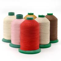 China High Tenacity Filament Polyester Braid Thread For Shoes/bag/leather Pattern Dyed Teabag for sale