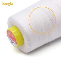 China 3000 Yard Overlock Cone Sewing Thread 100% Cotton for Machine Dyed Pattern OEM ODM for sale