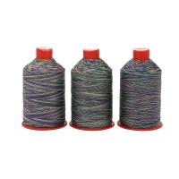 China 250g/roll Customized Neon Pink Polyester Thread for Leather Insole for sale