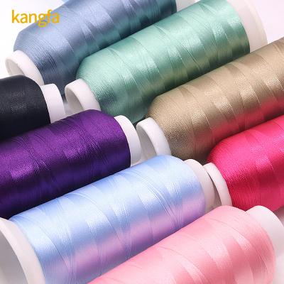 Cina 5000 Yard Polyester Fitti di ricamo Vibrante e colorfast per la macchina di ricamo in vendita