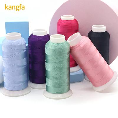 Cina 5000 Yard Polyester Fitti di ricamo Vibrante e colorfast per la macchina di ricamo in vendita