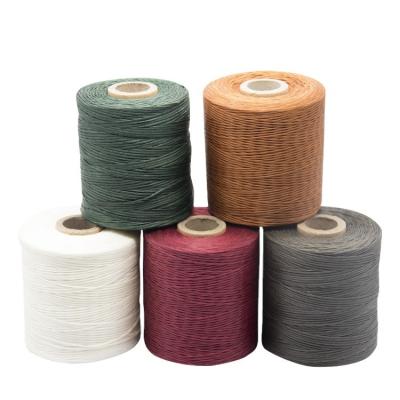 Cina Maglieria 400g 210D/16 colori opzionali fai da te cuoio fatto a mano cucitura 1 mm filo di cera piatto in vendita