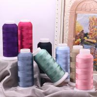 China Computerized Embroidery Machine 100% Polyester Madeira Embroidery Thread 4000Y 120d/2 for sale
