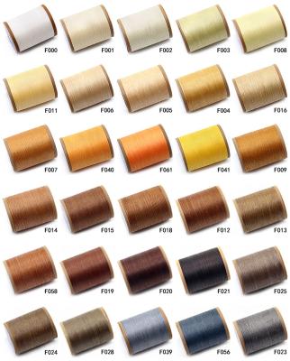 Cina Materiali per gioielli e braccialetti 150D 0.8mm Cordone di pelle piatta con forniture di cordoni di cera in vendita