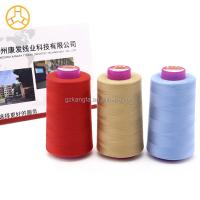 China Colorful Polyester Item Polyester Cotton Thread 100% Spun Sewing Thread for sale
