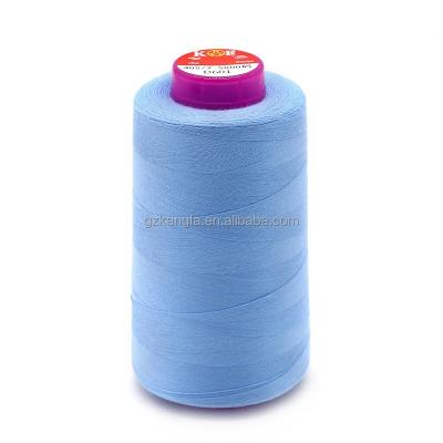 Cina Fornitura di filo di cotone di poliestere 40/2 5000 Yards 100% filo di cucitura spunto per tovaglia in vendita