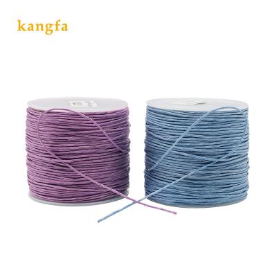 Cina 60g Peso Filato circolare in cera multicolore per accessori per gioielli a maglia universale in vendita