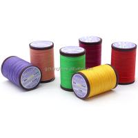 China High Temperature Resistant Durable Leather Flat Waxed Thread for DIY Handicraft Tool for sale