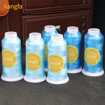 Cina 120D/2 Filato di ricamo in poliestere per decorazioni e personalizzazioni di scarpe in vendita