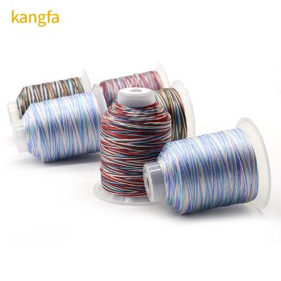 Chine 100 g de fil de broderie multicolore varié 1000 mètres pour les projets de tricot à la main à vendre