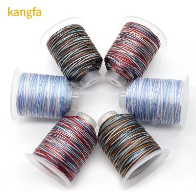 Chine 100 g de fil de broderie multicolore varié 1000 mètres pour les projets de tricot à la main à vendre