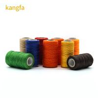 China OEM/ODM Accepted Waxed Cords Polyester Sewing Thread for Leather Macrame DIY Bracelets for sale