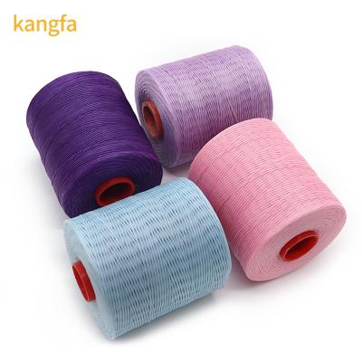 Cina 400g cuoio fai da te cucito a mano filo di cera rotondo da 0,8 mm con 16 filati in vendita