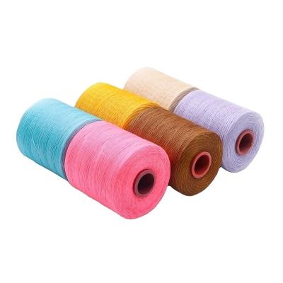 Cina 210D/16 Luxury Design Poliestere Tread Filato a cera per bracciali Pelle colorata in vendita