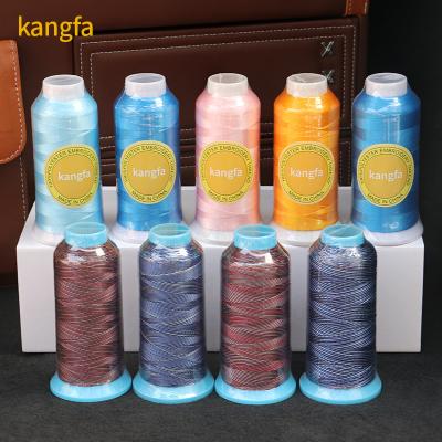 Cina OEM/ODM 96 colori fili di ricamo in poliestere 100% multicolore variegato per ricamo a macchina in vendita