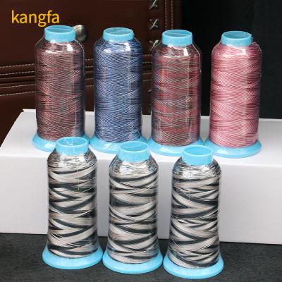 Cina OEM/ODM 96 colori fili di ricamo in poliestere 100% multicolore variegato per ricamo a macchina in vendita