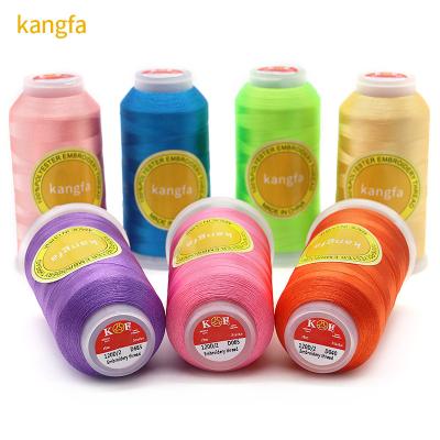 Cina Filato di seta resistente alle alte temperature per macchine da ricamo Peso netto/cone 100G-120g in vendita