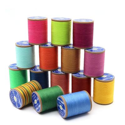 中国 210D 繊維数 手作業用革縫製用 耐磨性のあるワックス糸 販売のため