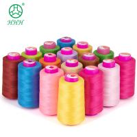 China Dyed 20/2 20/3 40/2 Spun Polyester Sewing Thread for Clothes Kangfa Dyed Pattern Dyed for sale