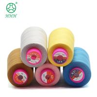 China Dyed 20/2 20/3 40/2 Spun Polyester Sewing Thread for Clothes Kangfa Dyed Pattern Dyed for sale