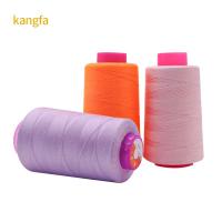 China Multicolor Spun Polyester Sewing Thread For Garment Abrasion Resistance for sale
