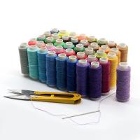 China 1MM Red MERCERIZED Wax Coated Polyester Sewing Thread for Macrame Jewelry Making for sale