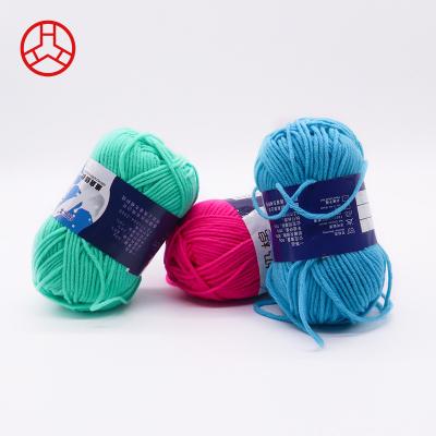 Cina 4 Filati di maglieria per maglioni a maglia di lana a spillo accettati OEM/ODM e materiale di latte cotone in vendita