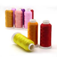 China Diameter 4000m 75D/2 150D Computer Polyester 100% Polyester Thread 4000y Embroidery Thread for sale
