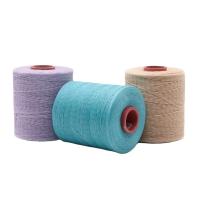 China 1.0mm Flat Wax Thread for Leather Sewing Customized Polyester Wax Bonded Braided Thread for sale
