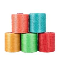 China 1.0mm Flat Wax Thread for Leather Sewing Customized Polyester Wax Bonded Braided Thread for sale