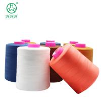 China Durable High Strength 100% Crochet Polyester Cotton Cone Stitching Yarn Sewing Thread for sale