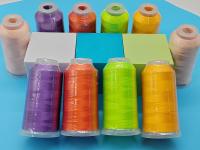 China 4000m Computer Polyester Embroidery Thread in Different Colors for Embroidery Machine for sale
