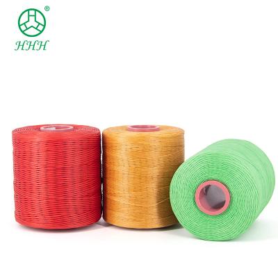 Cina Flat Round 0.6mm 0.8mm 1mm Poliester intrecciato filo cerato per accessori di gioielleria in vendita