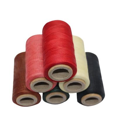 Cina 1 mm di cera tessuta 100% di poliestere Filamenti di vetro per sacchetti di pelle di alta classe Scarpe Divano in vendita