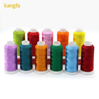 Cina 720 colori 120D/2 100% filo ricamo in poliestere per ricamo in macchina 120g peso netto in vendita