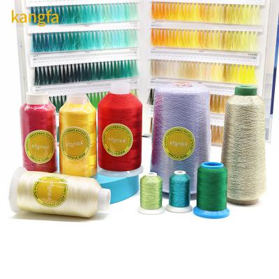 Cina Filato di cucitura a filo industriale 720 colori 100% poliestere filo ricamo lucido in vendita