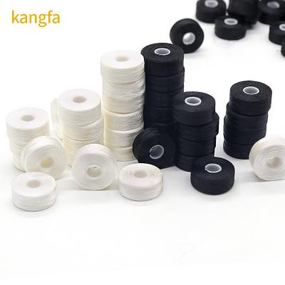 Cina Poliestere ad alta tenacità 75D/2 bobine di ferita fili 70D/2 taglia L 144pcs/cassetta TH00017 in vendita