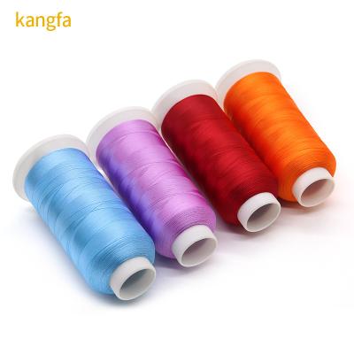 Cina 720 colori Selezione filo ricamo in poliestere 100g/spool personalizzato con campione gratuito in vendita